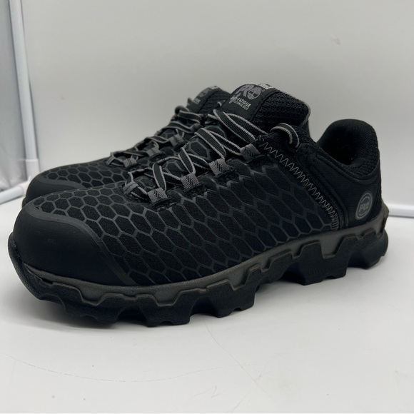 Timberland | Shoes | Timberland Pro Powertrain Sport Mens Size 8m Black ...